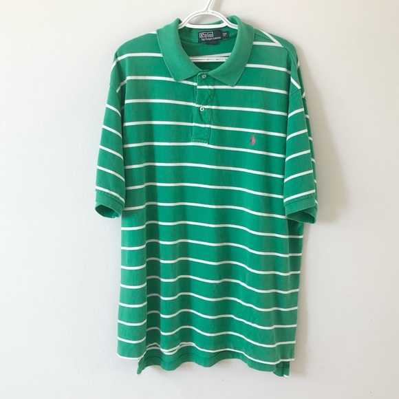 Polo Ralph Lauren | Shirts | Polo Ralph Lauren Mens Green And White ...